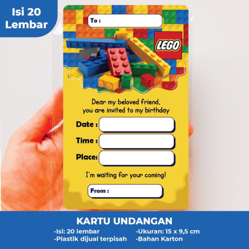 Jual PAKET DEKORASI LEGO HAPPY BIRTHDAY ULTAH ULANG TAHUN BANNER DEKOR ...