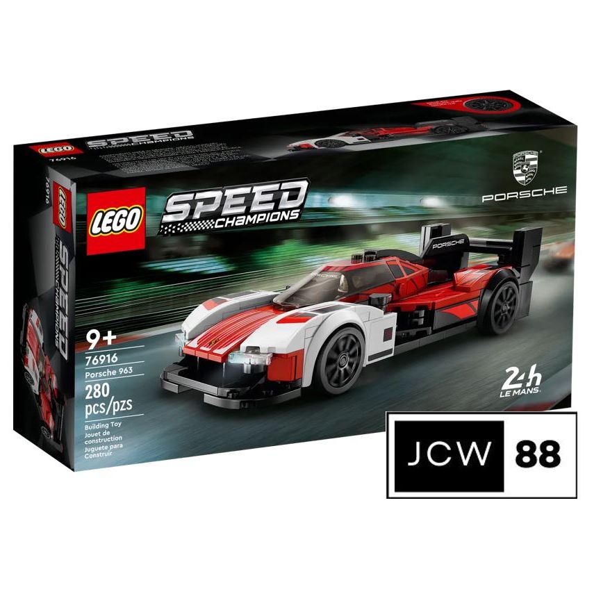 Jual Lego 76916 Speed Champions Porsche 963 mainan anak mobil balap ...