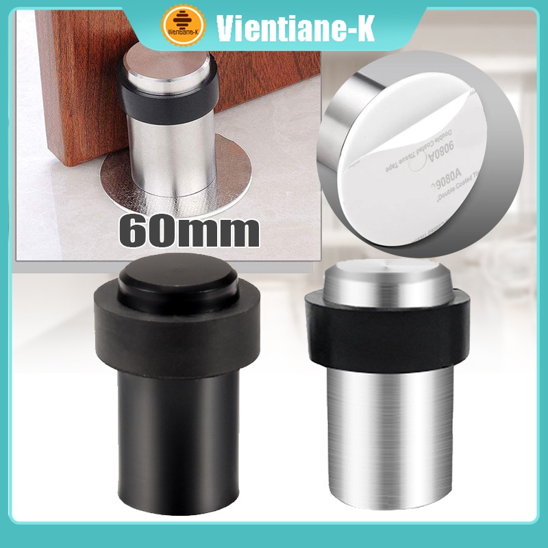 Jual Door Stopper Karet Magnetic Penahan Pintu Stainless Hitam Perak ...