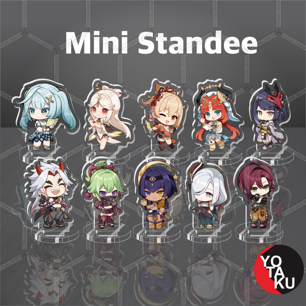 Jual Mini Standee Figure Anime Akrilik Genshin Impact Seri 9 Faruzan ...