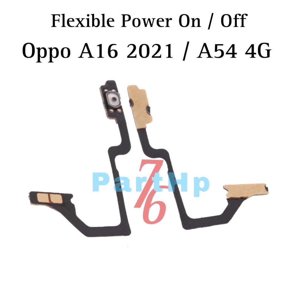 Jual Original Flexible Konektor Power On Off Oppo A16 2021 / A54 4G / CPH2269 / CPH2239 ...