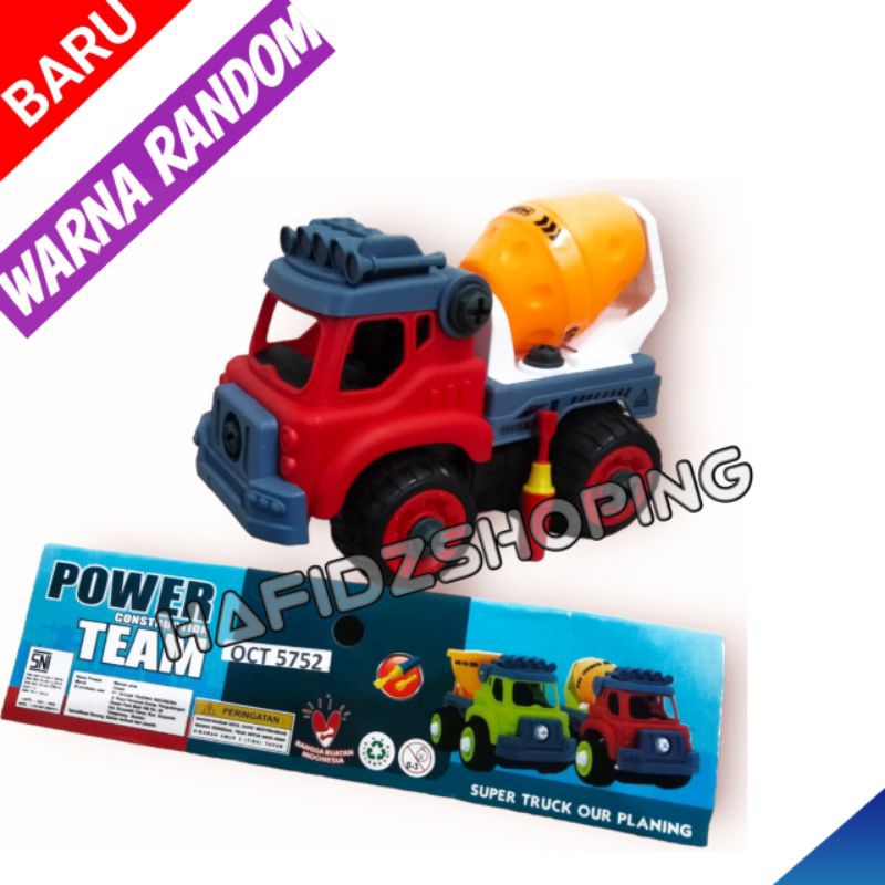 Jual Mainan Mobil Truck Molen DIY Kantong | Shopee Indonesia