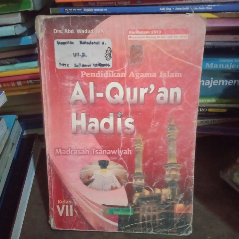 Jual buku Alquran hadis kelas 7 mts | Shopee Indonesia