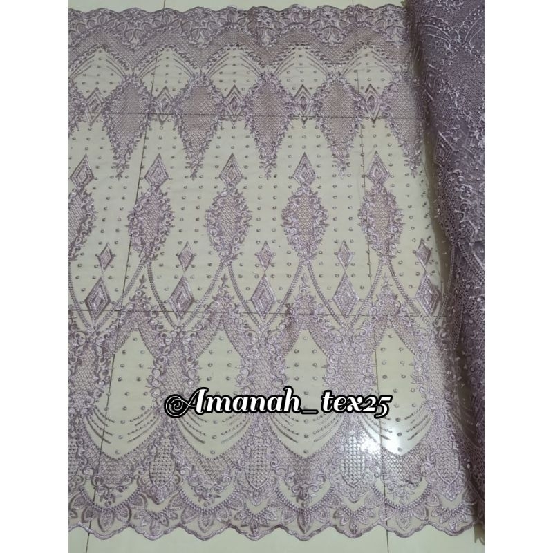 Jual Tile Border / Tile Embroidery / Tile Sapto / Bahan Kebaya | Shopee ...