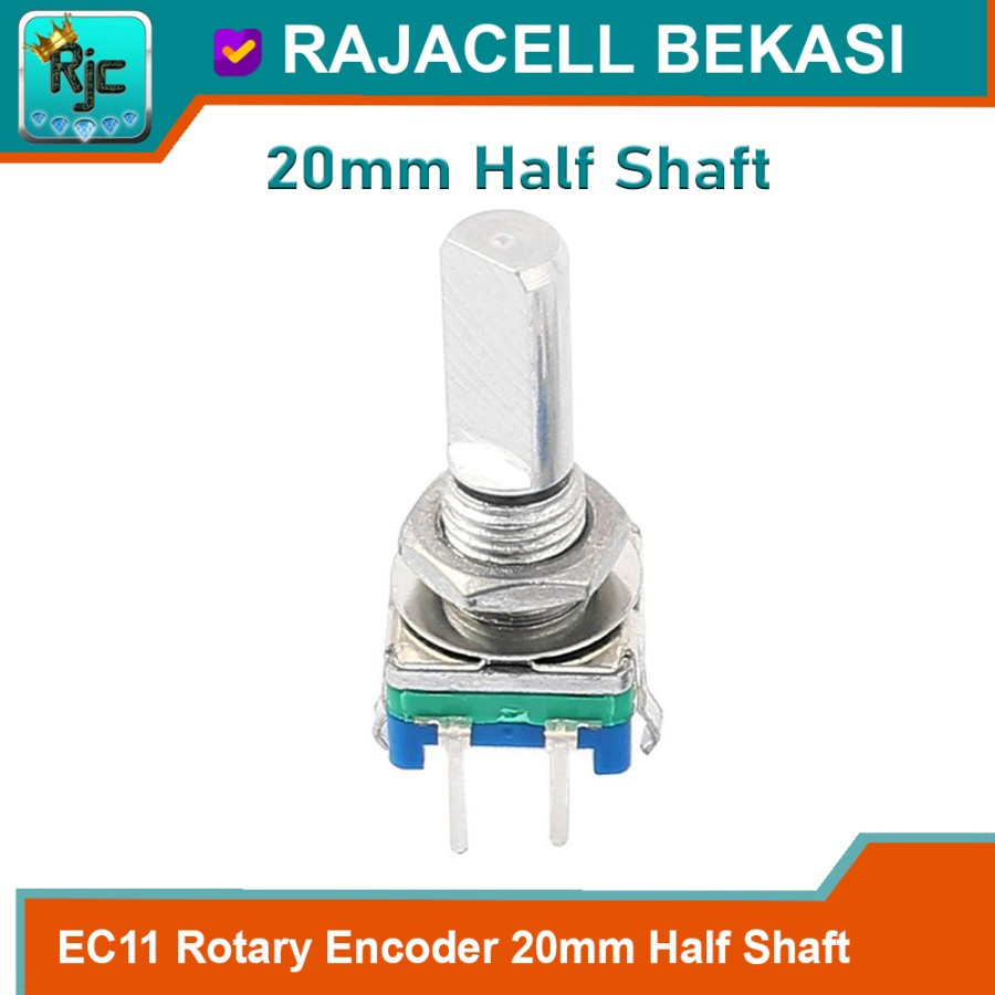 Jual Rotary Encoder Code Switch Ec11 Digital Potensiometer Center