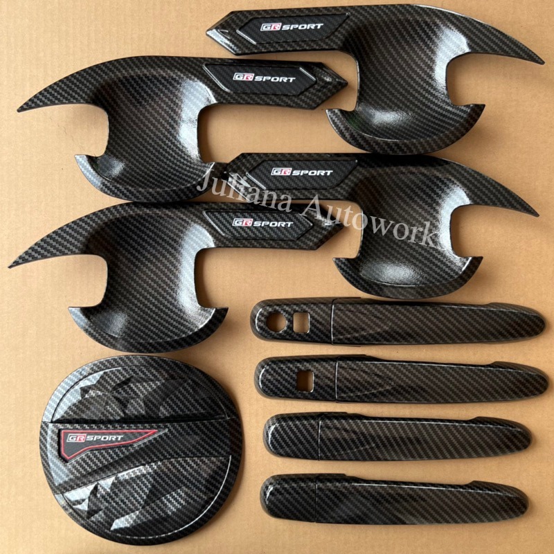 Jual Outer handle tank Cover bensin Carbon all new Rush GR sport ...