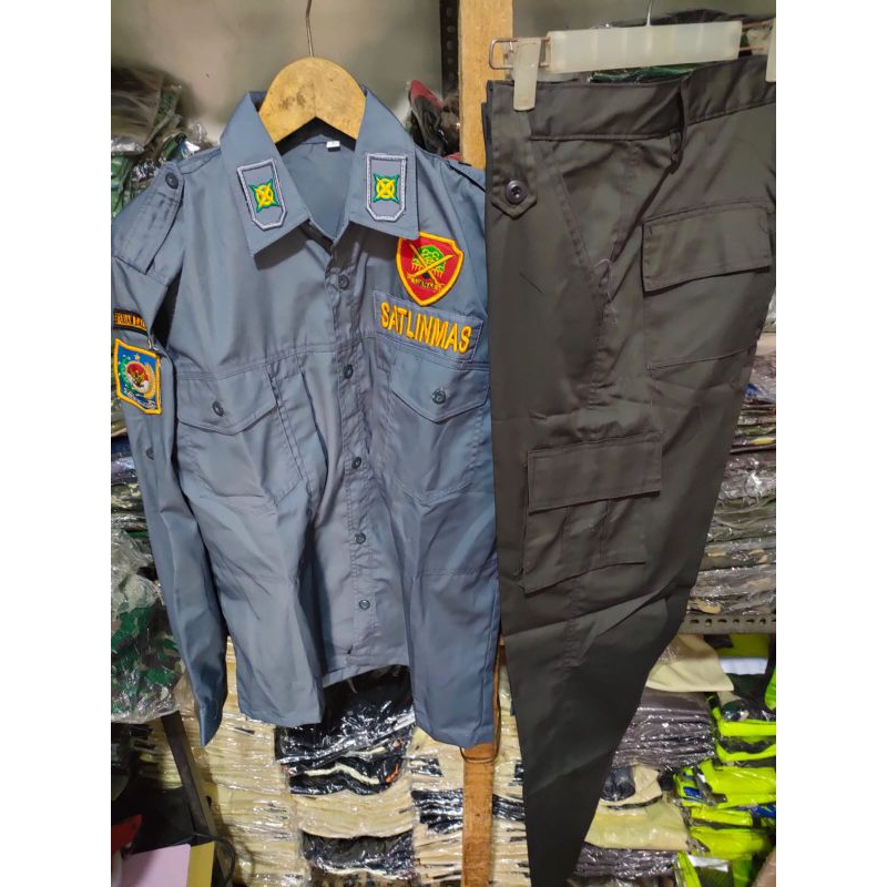 Jual mssashop seragam linmas satlinmas hansip tactical terbaru 2023 ...