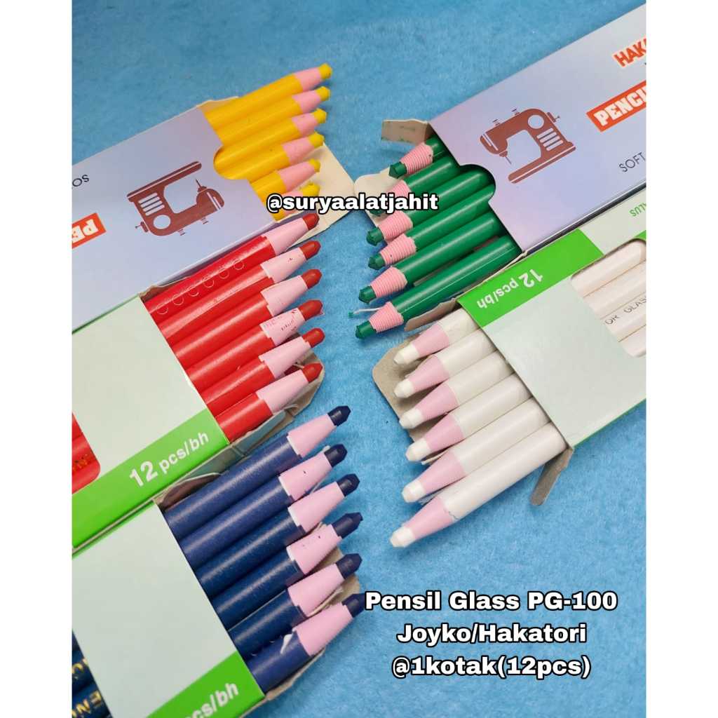 Jual Pensil Glass PG-100 JK/Hakatori (1ktk@12pcs) =rp.29.000/1lsn ...
