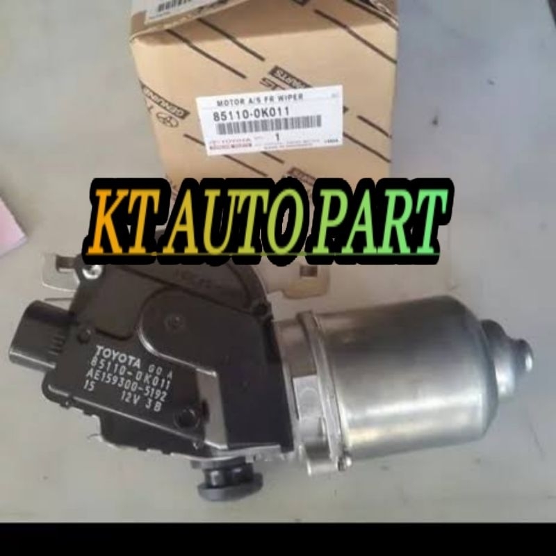 Jual MOTOR WIPER DEPAN INNOVA REBORN HILUX REVO FORTUNER VRZ ORIGINAL ...