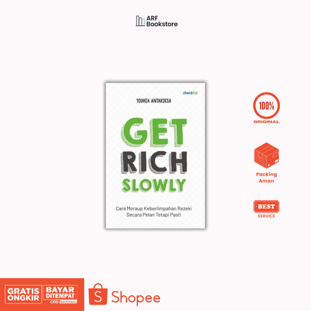 Jual Buku "Get Rich Slowly" (Motivasi Diri) - Checklist | Shopee Indonesia
