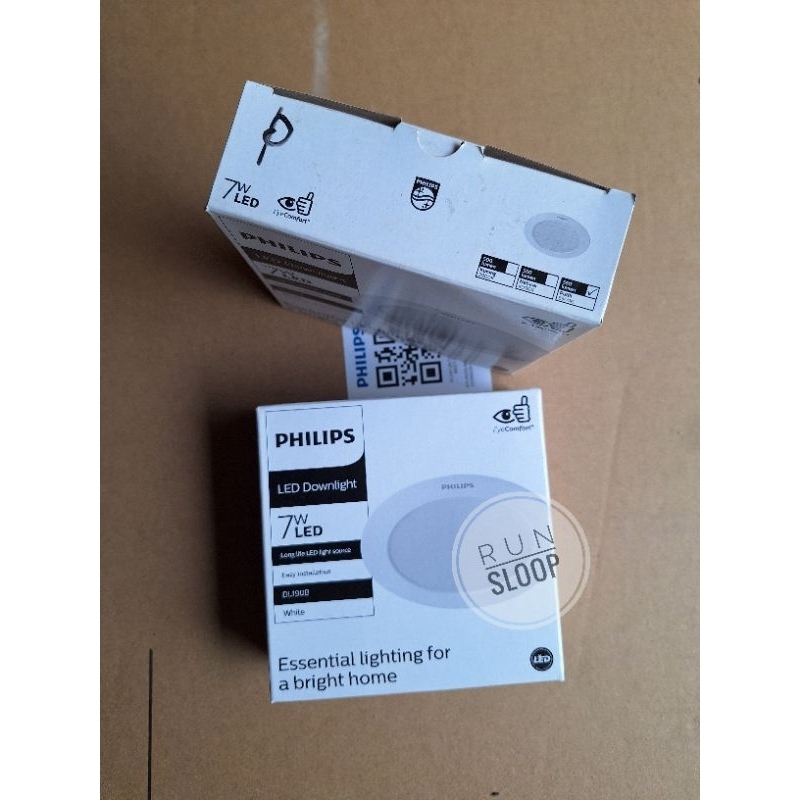 Jual Lampu Philips Downlight LED Eridani 7W D100 DL190B | Shopee Indonesia