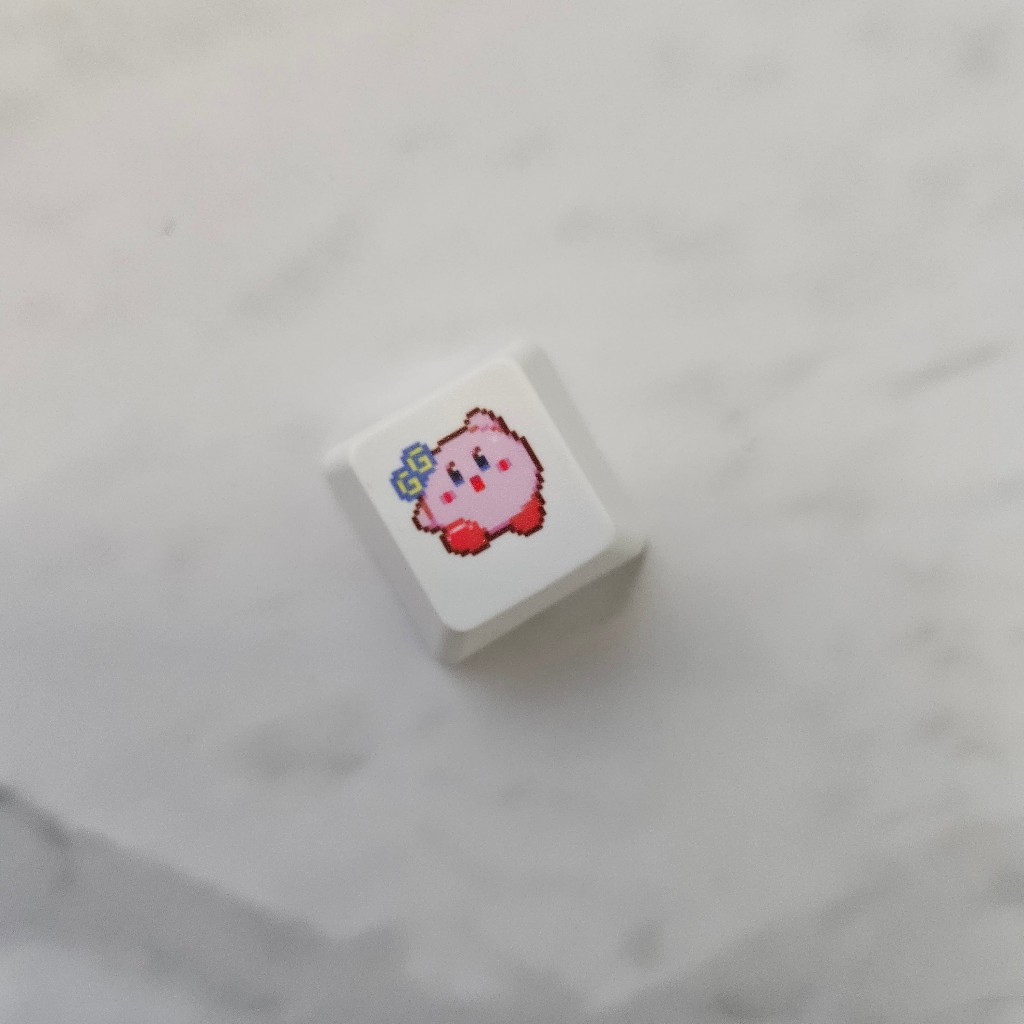 Jual Cute Kirby volume 02 Keycaps Mechanical Keyboard, Artisan custom ...