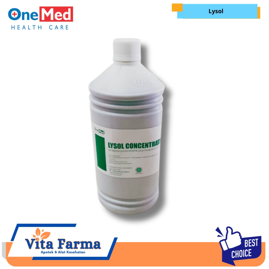 Jual Lysol 1 Liter OneMed | Shopee Indonesia