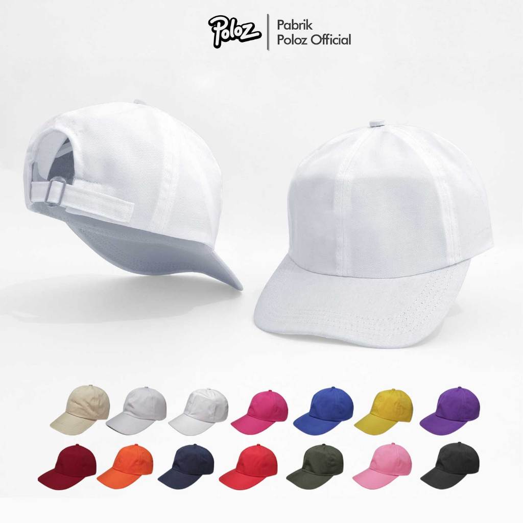 Jual TOPI POLOS TOPI DEWASA POLOS TOPI PRIA TOPI WANITA TOPI BASEBALL ...