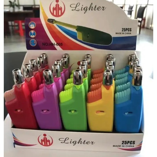 Jual Pemantik Api pendek LIGHTER Alat Korek Kompor Gas / Alat Pemantik ...