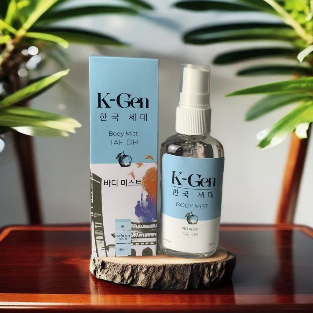Jual Parfum Body Mist K-Gen Tae Oh | Parfum K-Gen X Inoku | Body Mist ...