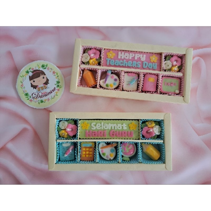 Jual .S10B Hadiah Coklat hari guru teacher's day coklat ucapan ( SCP ...
