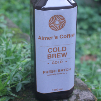 Jual Cold Brew GOLD Botol 1000 ml / 1 L / 1 Liter / Kopi | Almer's ...