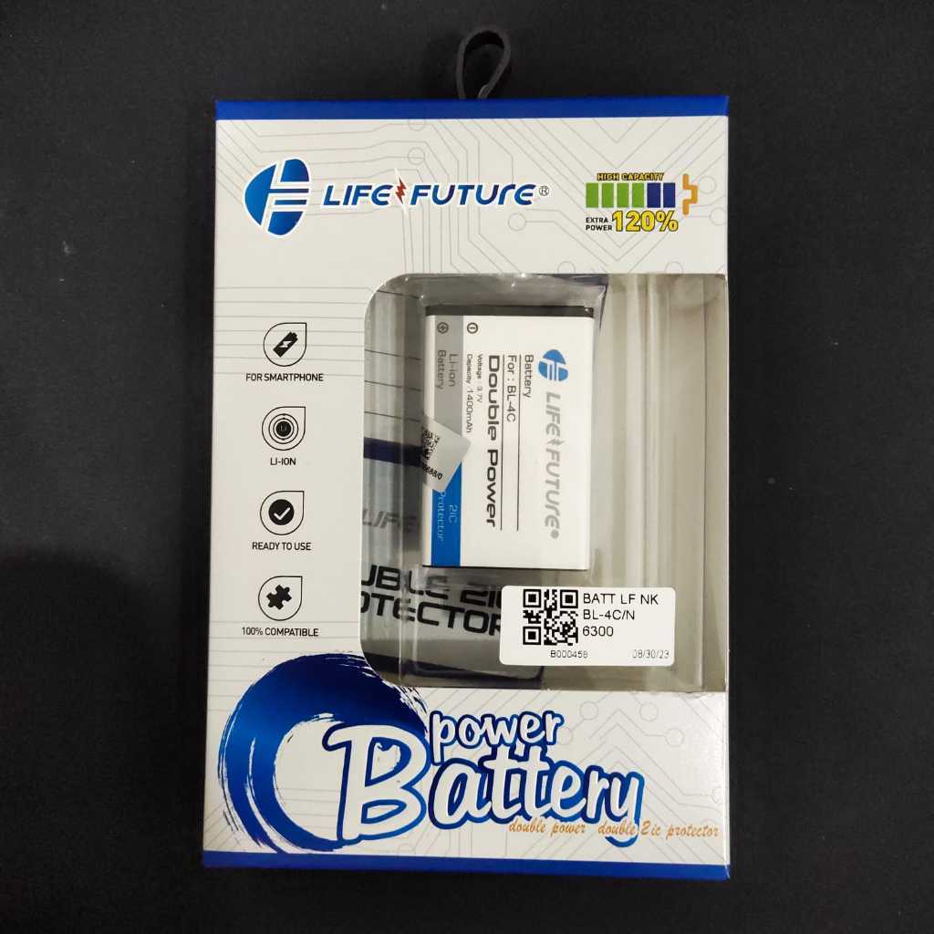 Jual BATERAI BATRE BATTERY NOKIA BL 4C BL4C LF DOBEL POWER LIFE FUTURE ...
