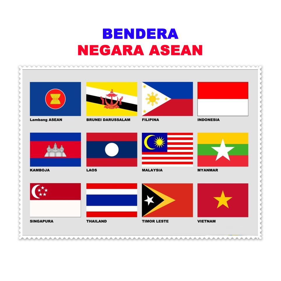 Jual Bendera Negara Asean | Shopee Indonesia