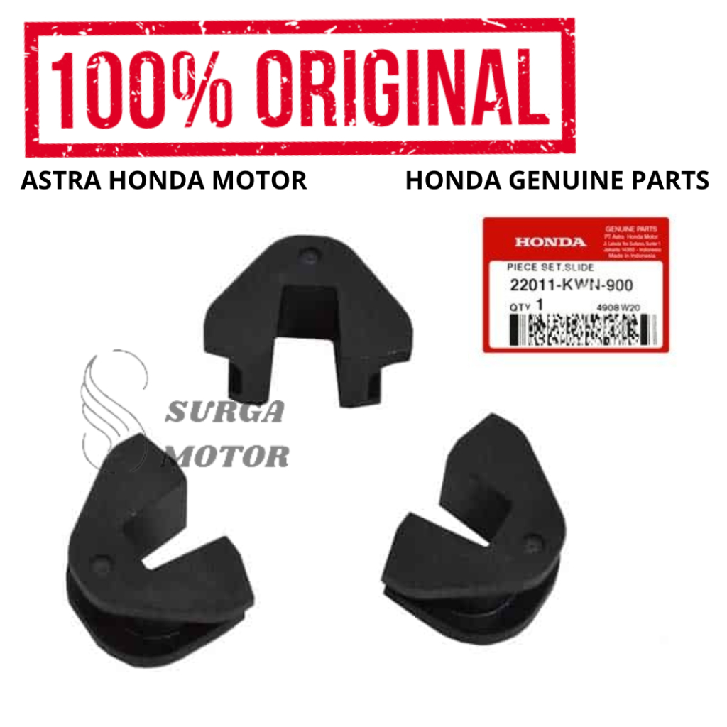 Jual Clip Piece Set Slide Vario PCX 125 ADV 150 isi 3 KWN Original ...