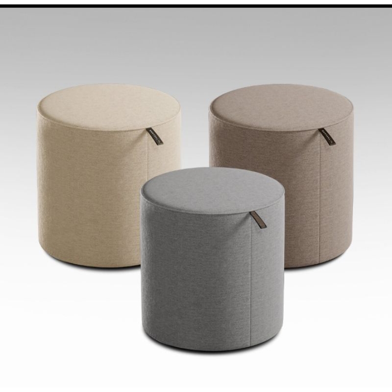 Jual Kursi Stool Sofa Puff Round By The Luxe | Shopee Indonesia