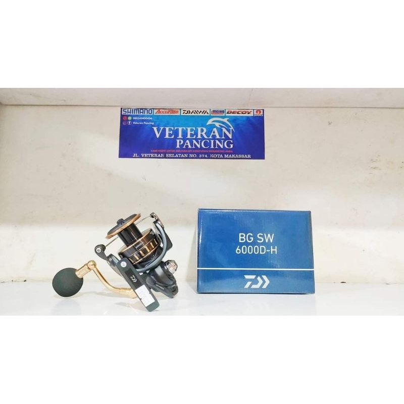 Jual Reel Daiwa BG SW 2023 6000 / 8000 / 10000 / 14000 | Shopee Indonesia