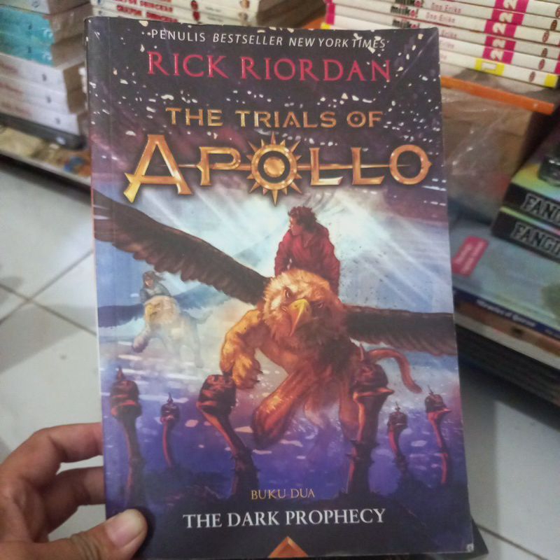 Jual NOVEL RICK RIORDAN. THE TRIALS OF APOLLO. | Shopee Indonesia