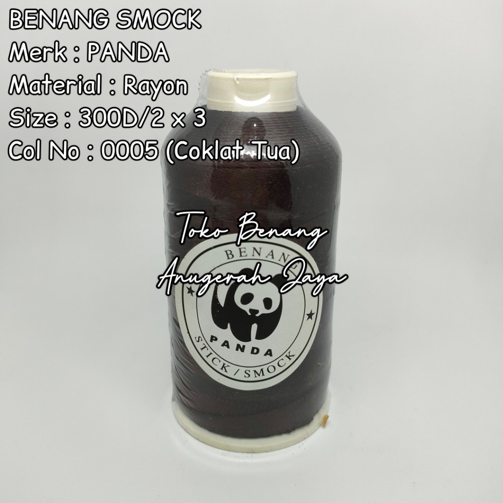 Jual Benang Smock Panda no 0005 | Shopee Indonesia