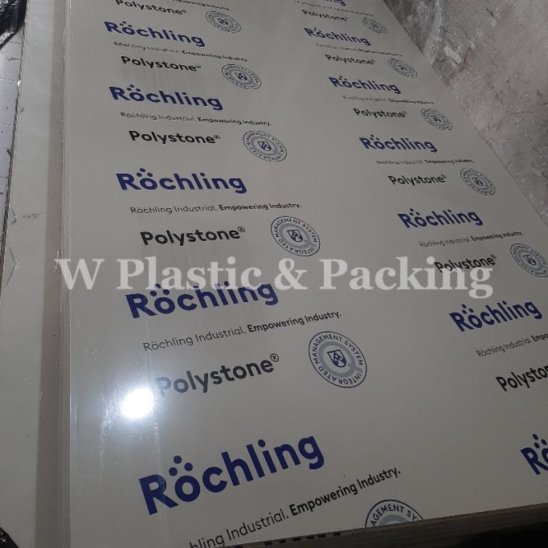 Jual Polypropylene grey sheet / polystone PP abu - abu lembaran rochling 5mm x 150 x 300cm ...