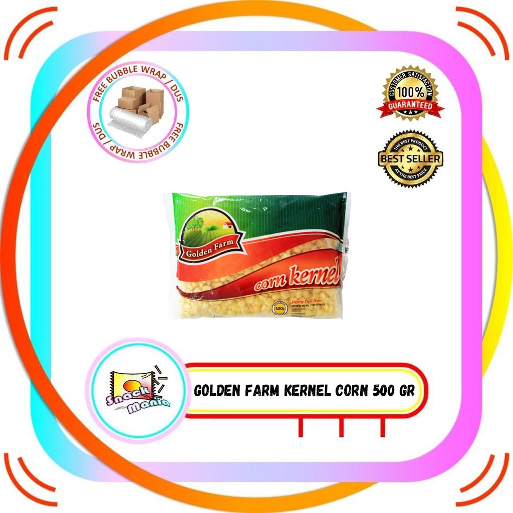 Jual Golden Farm Frozen Kernel Corn ~ 500 gr Jagung Pipil Beku | Shopee ...