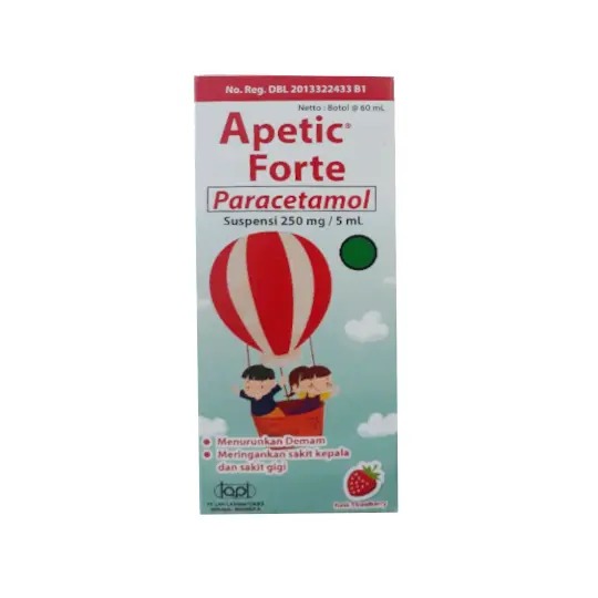 Jual Apetic Forte Suspensi 60 ml | Shopee Indonesia