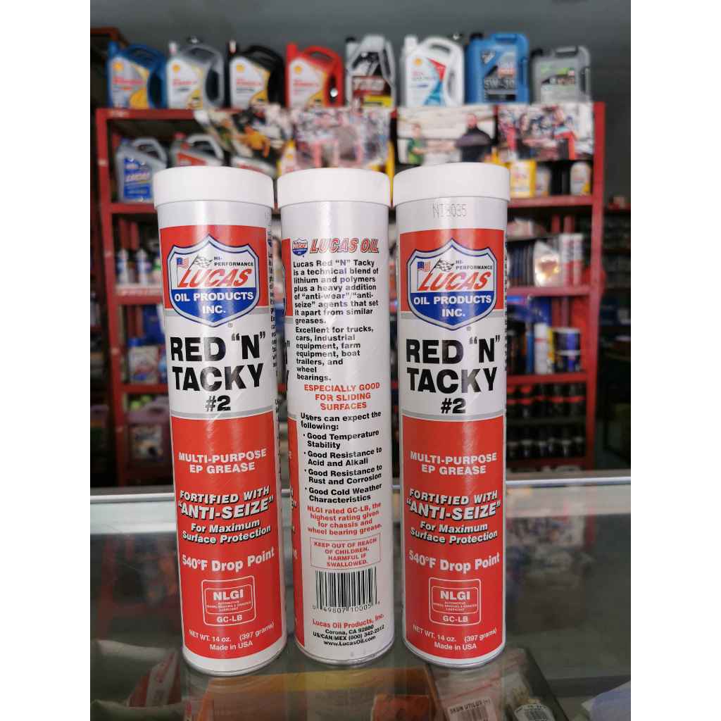 Jual Lucas oil Red N Tacky | Shopee Indonesia