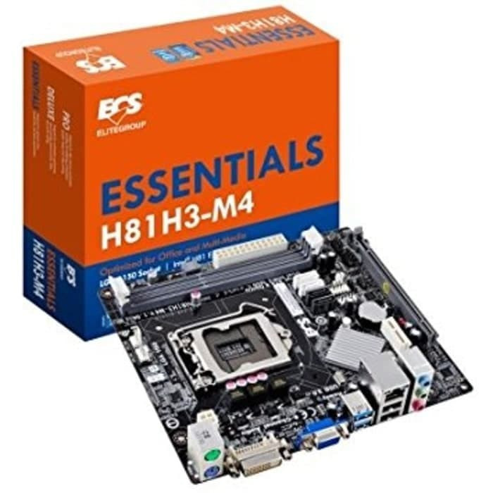 Jual MOTHERBOARD ECS H81H3-M4 Socket Intel 1150 | Shopee Indonesia