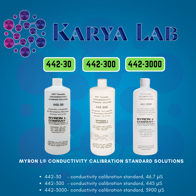 Ph Solution Calibration Myon L 442-3000 Conductivity/TDS Standad ...