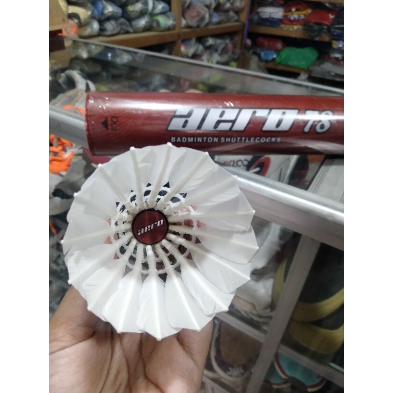 Jual Shuttlecock Badminton / Kok Bulutangkis Aero78 Red - Kendari ...