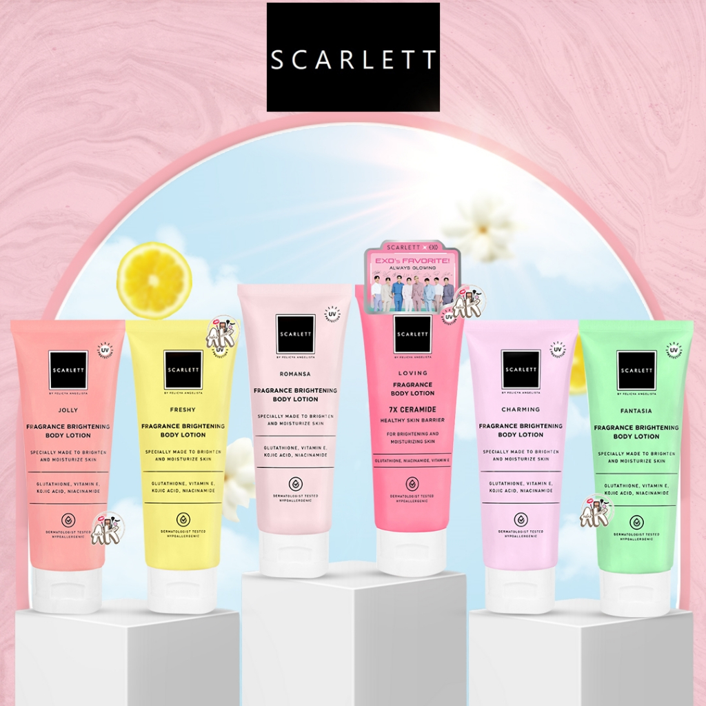 Jual SCARLETT HAND BODY LOTION 180ML TUBE SERIES ( LOVING / CHARMING ...