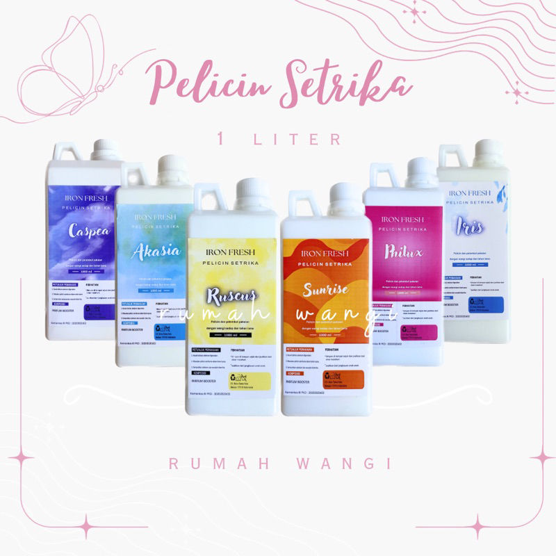 Jual Pelicin Setrika Premium 1 Liter | Parfum Pewangi Pakaian Super ...