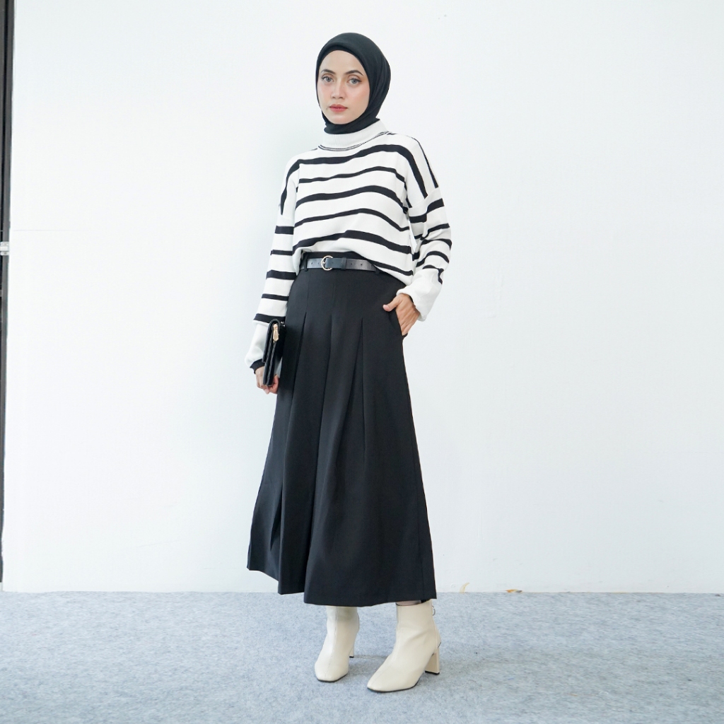 Jual Nara Skirt | Rok A Line | Lipit Sungkup | Shopee Indonesia