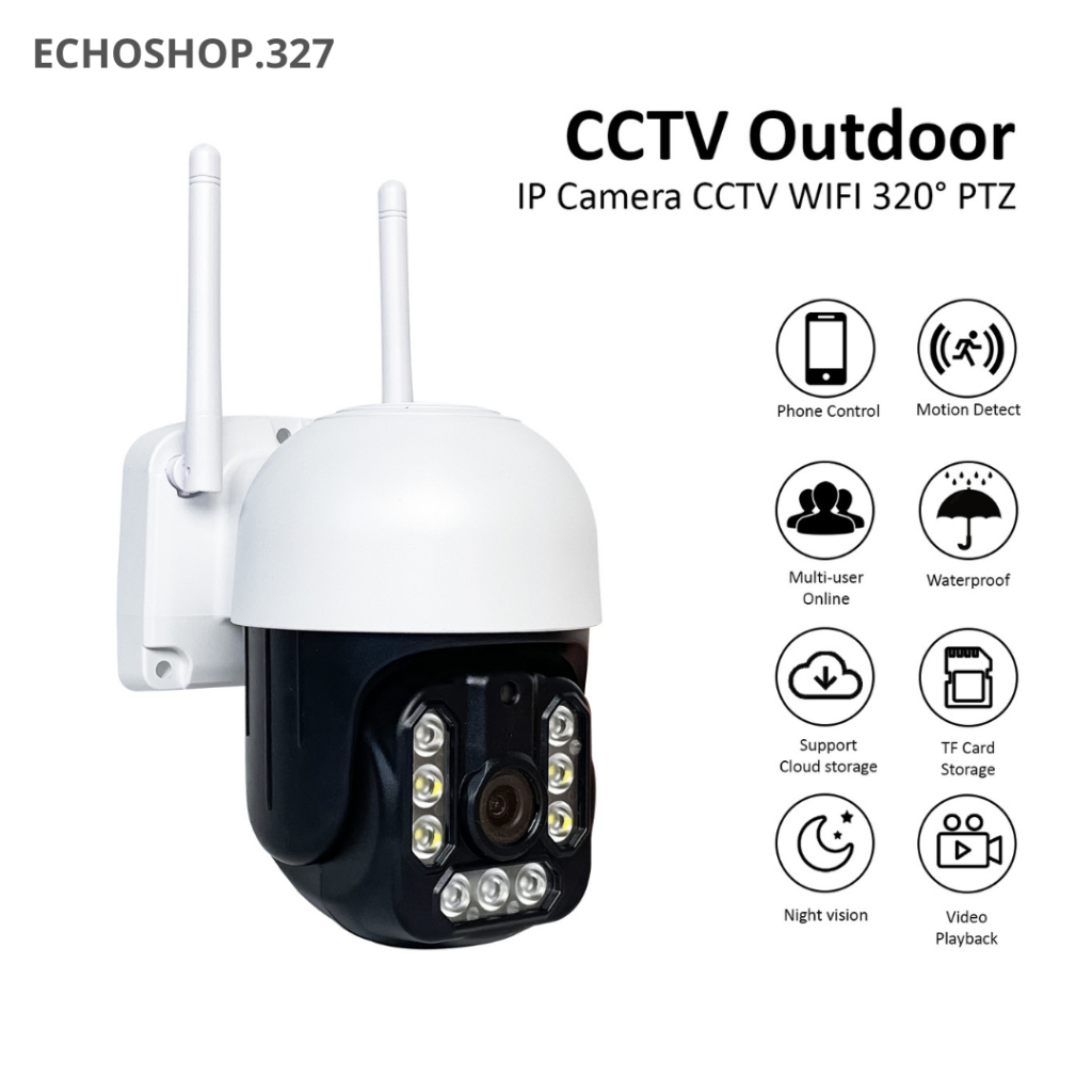 Jual CCTV WiFi V380 Pro Outdoor Smart Camera IP Cam Cctv Wireless ...