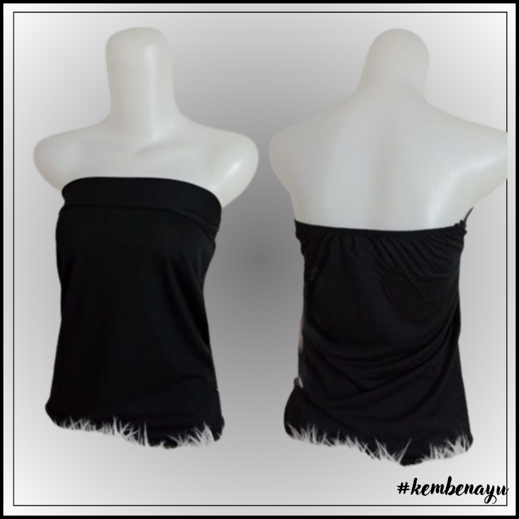Jual Tangtop Kemben Panjang Wanita Jumbo Tanpa Tali Busa Dalaman ...