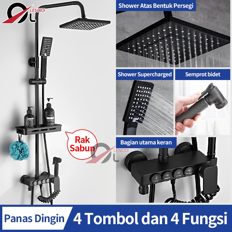Jual Shower Kamar Mandi 4 Dalam 1 tampilan digital suhu konstan Set ...