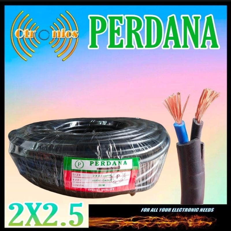 Jual Kabel Audio Serabut 2x2.5 Perdana Kabel Listrik Serabut 2x2.5 ...