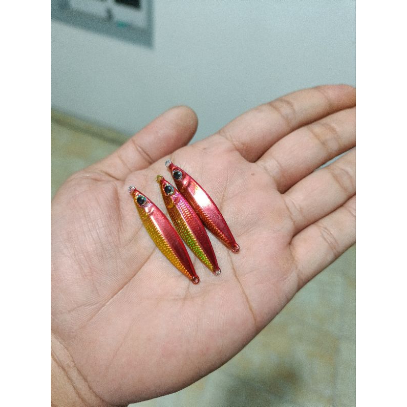 Jual metal jig micro jig 10 gram non gid | Shopee Indonesia
