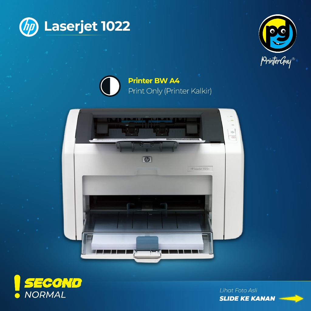 Jual Printer HP Laserjet 1022 Hitam Putih | Shopee Indonesia