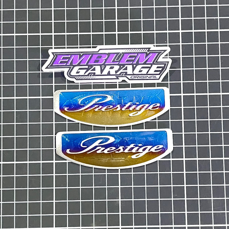 Jual Emblem Titanium Logo Prestige Titan Vietnam Original ( Harga Untuk ...