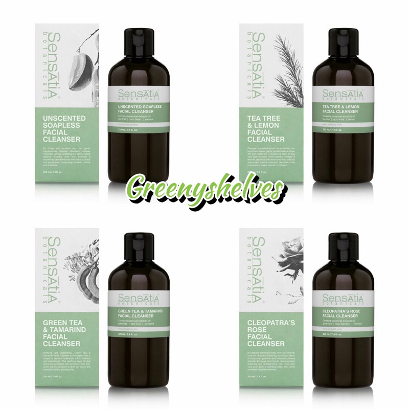Jual Sensatia Botanicals Tea Tree & Lemon Facial Cleanser 220 ml ...