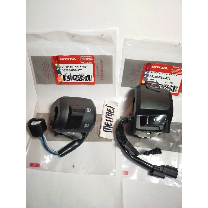 Jual saklar set kiri dan kanan vario 125 new , vario 150 new 2018-2022 ...