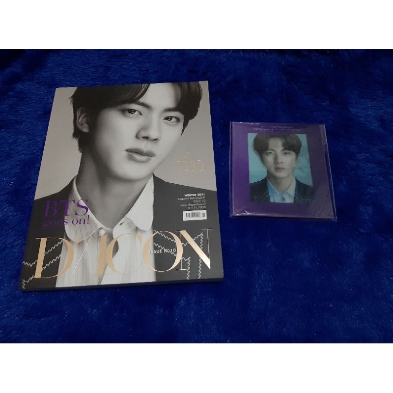 Jual [READY] OFFICIAL DICON VOL.10 JIN BTS GOES ON VERSION WINTER 2021 DISPATCH MAGAZINE ISSUE ...