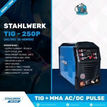 Jual Mesin Las Argon AC/DC Pulse TIG 250P MMA E merk stahlwerk | Shopee Indonesia